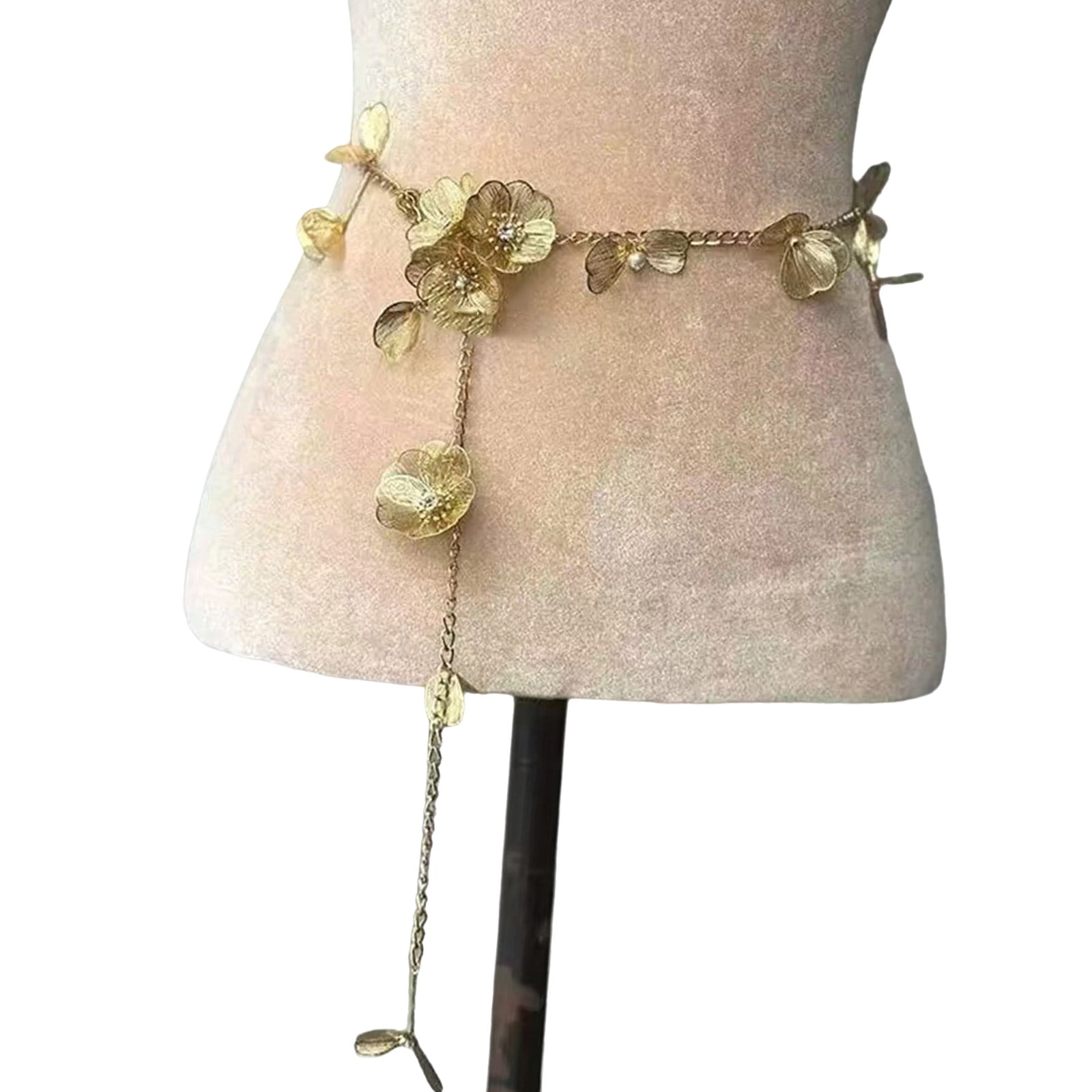 Single/Multi Layered Waist Chain Beaded Belly Chain Decoration with ...