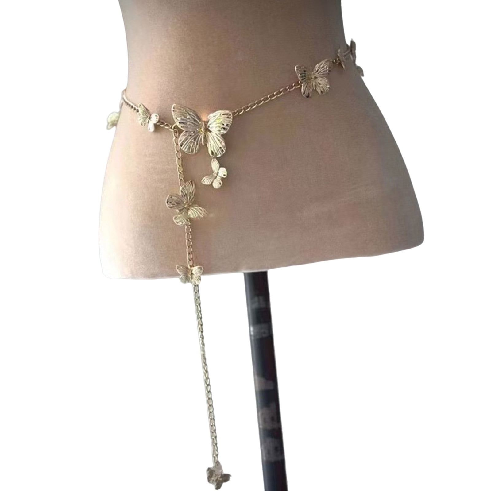 Single/Multi Layered Waist Chain Beaded Belly Chain Decoration with ...