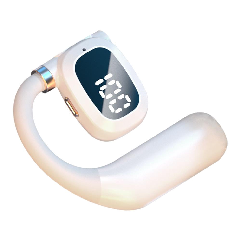 Single Open-Ear Bluetooth Earbuds with LED Display, V5.3, 200mAh ...