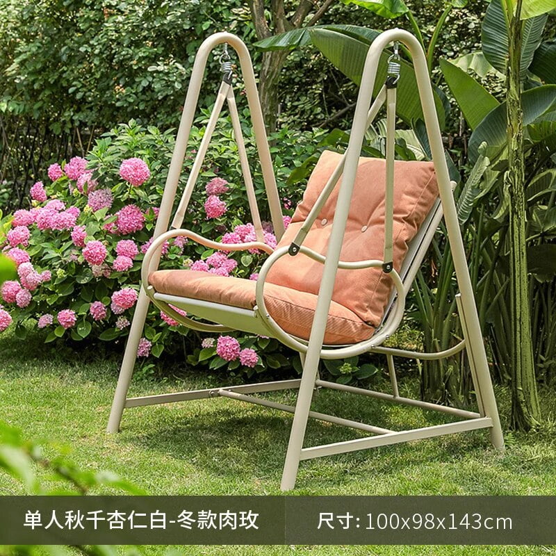 Single Outdoor Fabric Recliner Elastic Luxury Bracket Rocking Reading ...