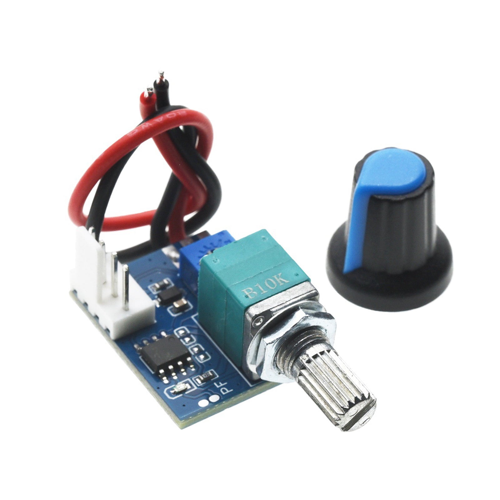 Single Output 12V 4Pin Fan Speed Regulator Low Power Fan Speed ...