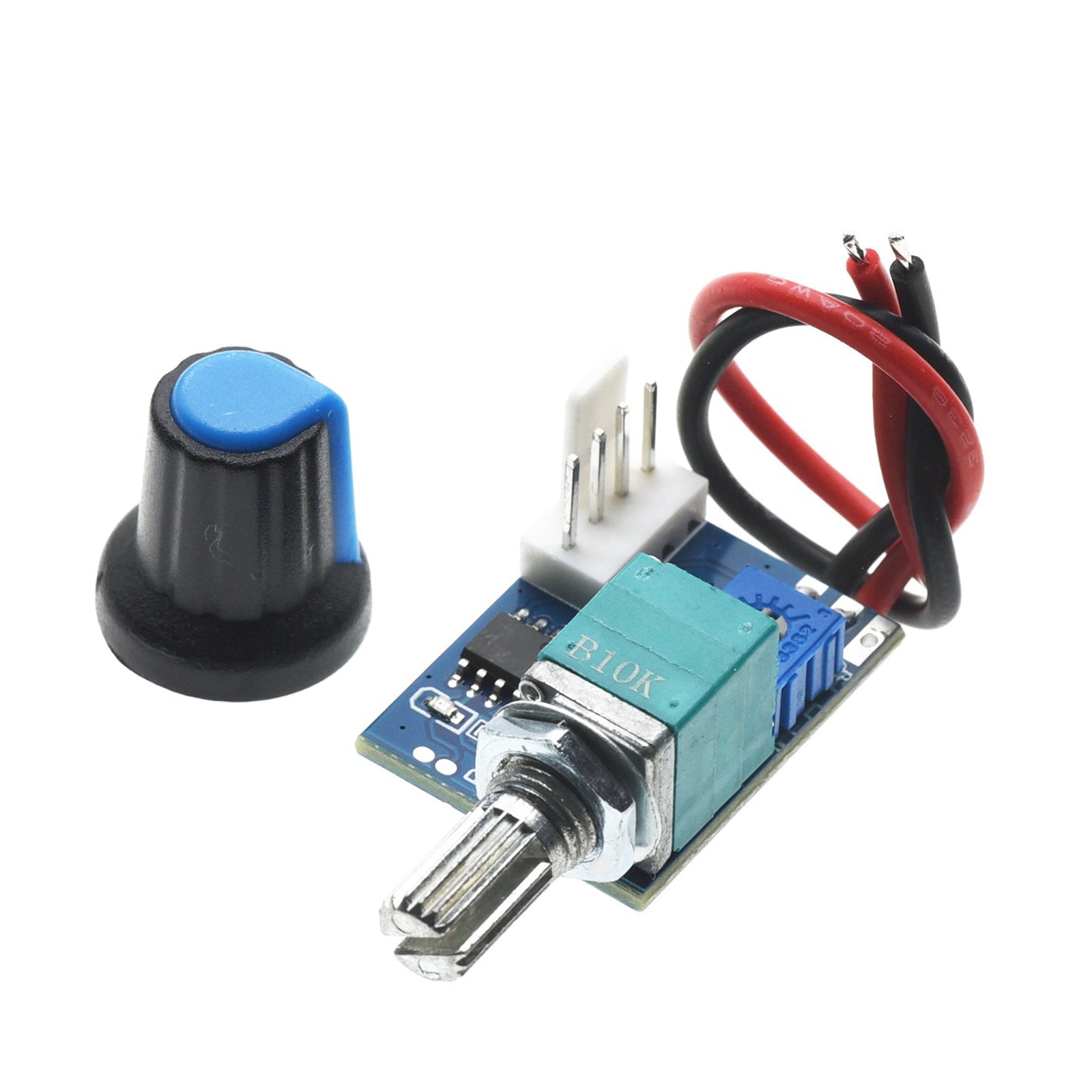 Single Output 12V 4Pin Fan Speed Regulator Low Power Fan Speed ...