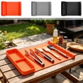 Single Pack Non-stick Silicone Grill Mat with Hanging Loop, Reusable ...