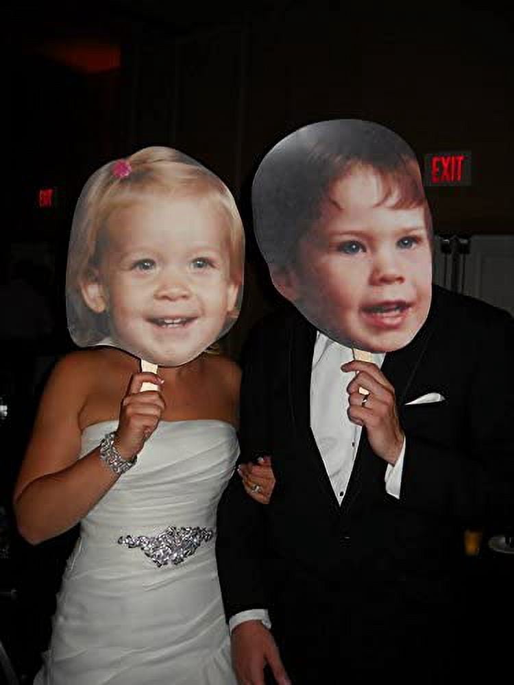Single PackWedding Big Heads Cardboard Face Cutout - Walmart.com