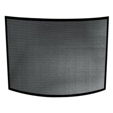 Gymax Fireplace Screen with Hinged Magnetic Two-doors Flat Guard ...
