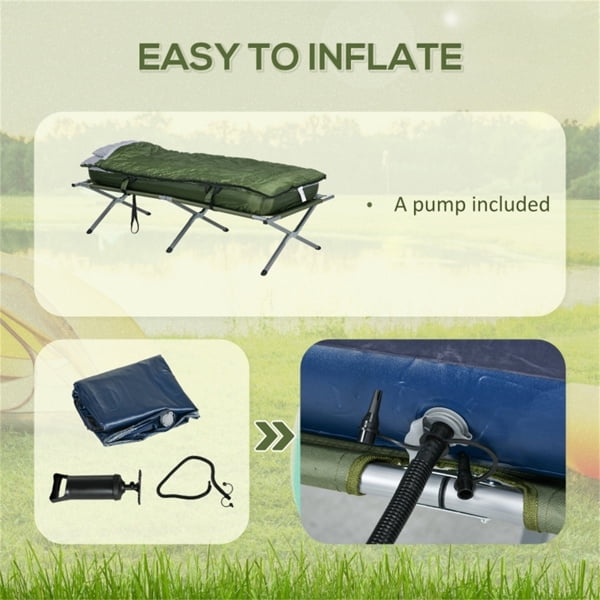 Single Person Foldable Camping tent/Folding Camping Bed,Quick inflation ...