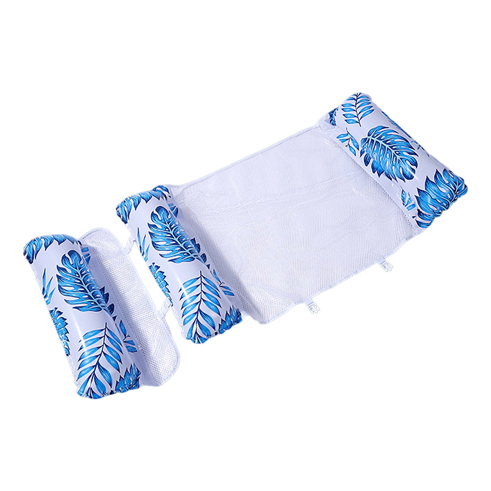 Single Person Inflatable Floating Built-in Backrest For Lakes and Pools ...