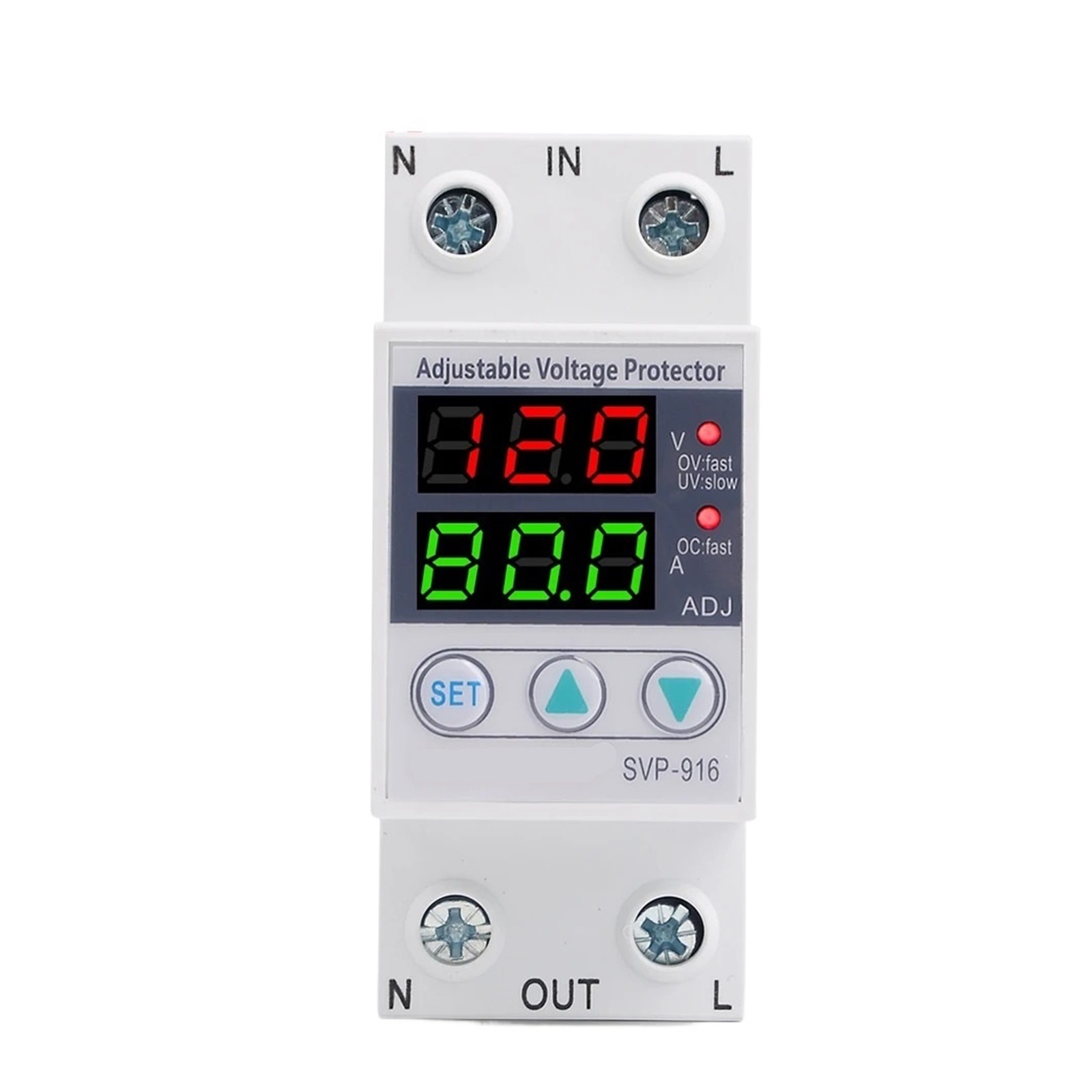 Single Phase 110V 120V 50/60Hz 40A 63A 80A Adjustable Voltage Relay ...