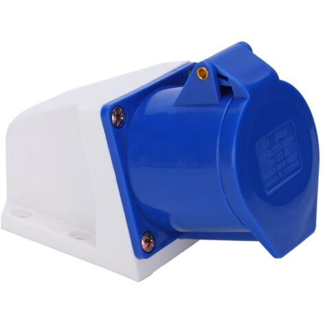 Single Phase 3 Pin Industrial Power Socket 32A 220-250V Explosion Proof ...