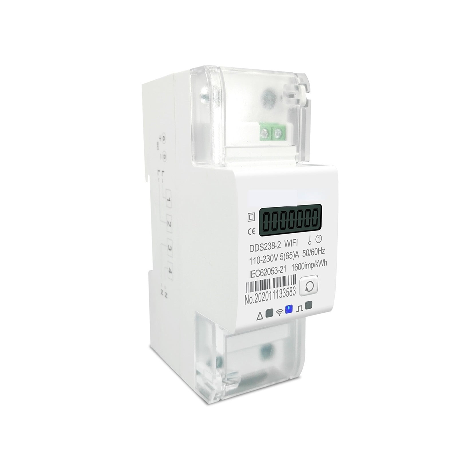Single Phase 65A AiDin Rl Smart Energy Meter Timer Power Consumption ...