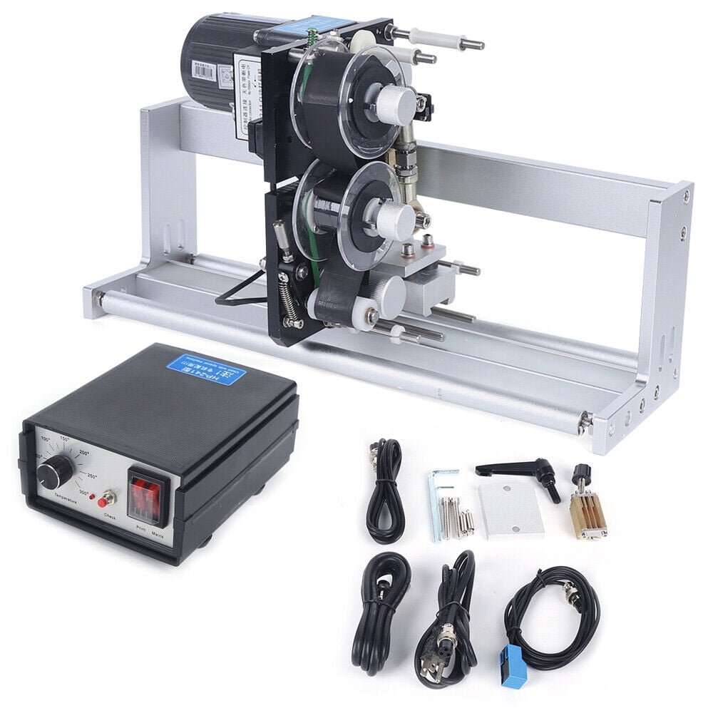 Single Phase Automatic Coding Machine HP-241 Hot Code Printer Ribbon Date Batch Number 110V ...