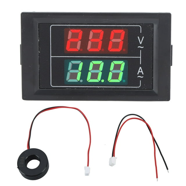 Single Phase Energy Meter 2 Wire Current Voltage Meter Led Digital