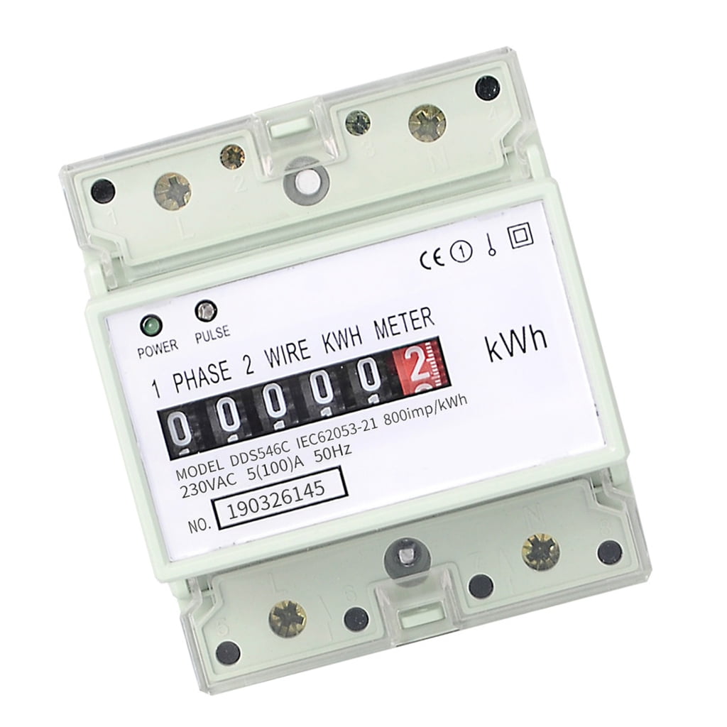 Single Phase Energy Meter For Precise 230V Power Monitoring In Homes ...