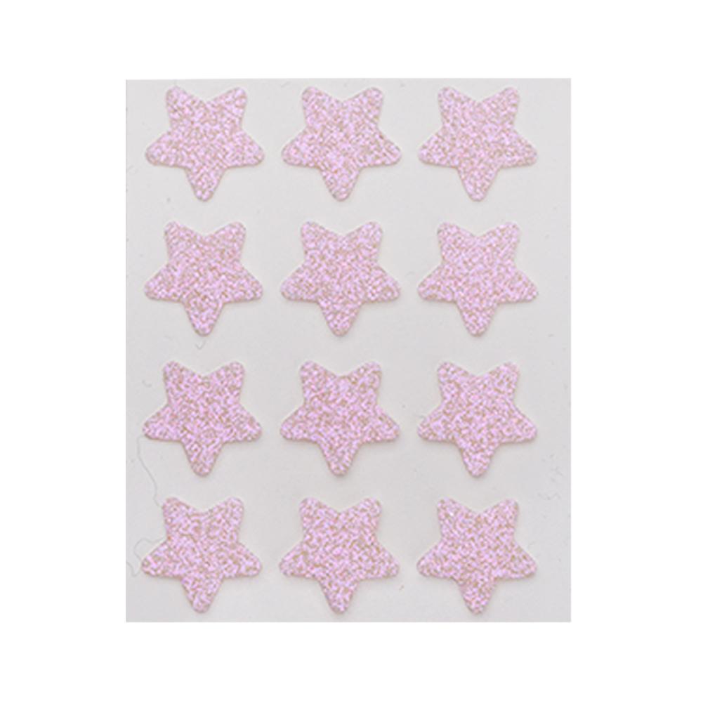 Single Piece Of Light Pink Star 12 Glitter Hydrocolloid Color Acne ...