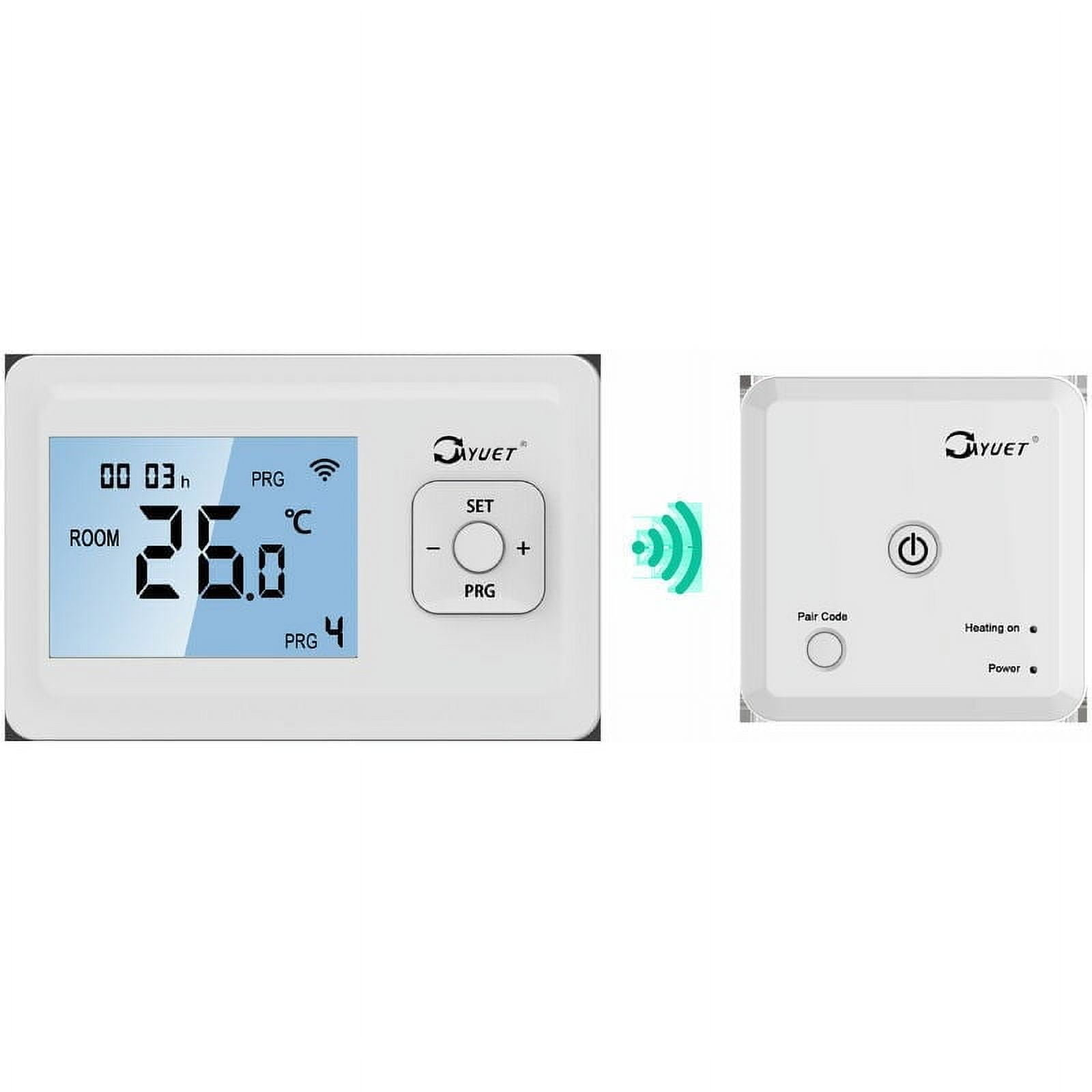 Single Piece Programmable Wireless Thermostat Hanging Oven Thermostat ...