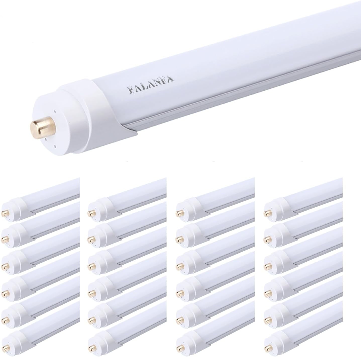 Single Pin T8 96" 8ft LED Tube 45W, 8' LED Fluorescent Tube Replacement ...