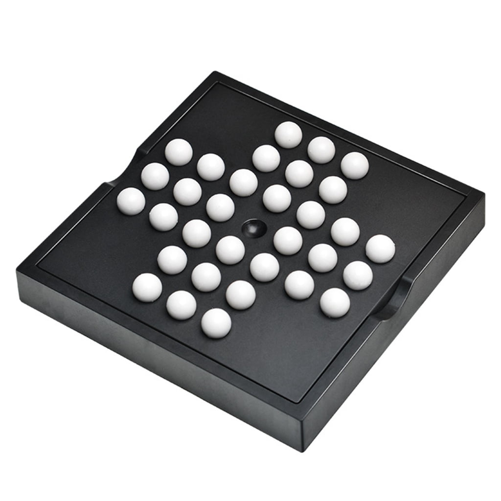 Single Player Strategic Checkers Board Game Puzzle Board Game for Kids ...