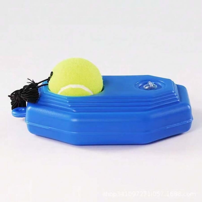 Single Player Tennis Trainer Set – Solo Practice Rebound Base with Belt ...