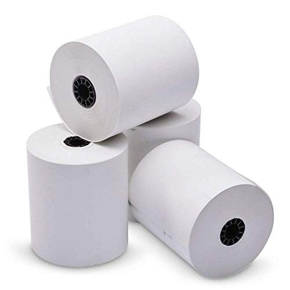 Single-Ply Thermal Cash Register/Point of Sale Rolls, 3-1/8 in. x 273 ...