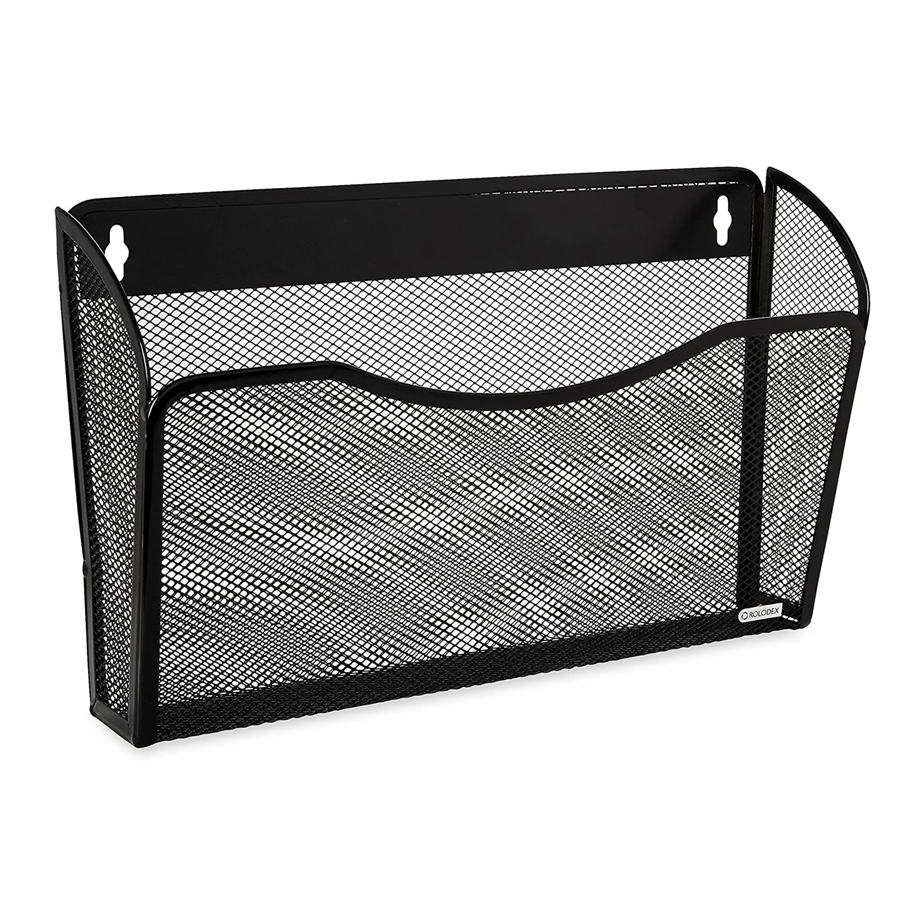 Single Pocket Wire Mesh Wall File, Letter, Black | Bundle of 5 Each ...