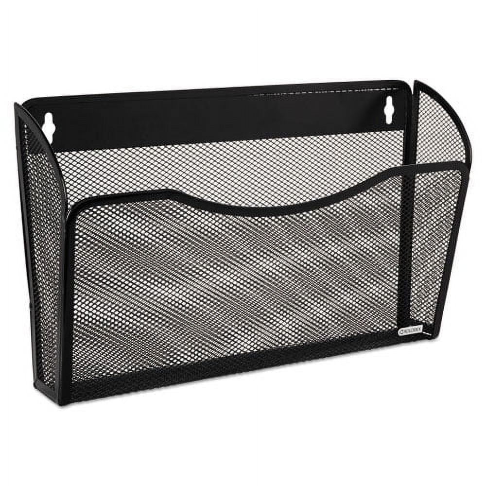 Single Pocket Wire Mesh Wall File, Letter Size, 14" x 3.27" x 8.5 ...