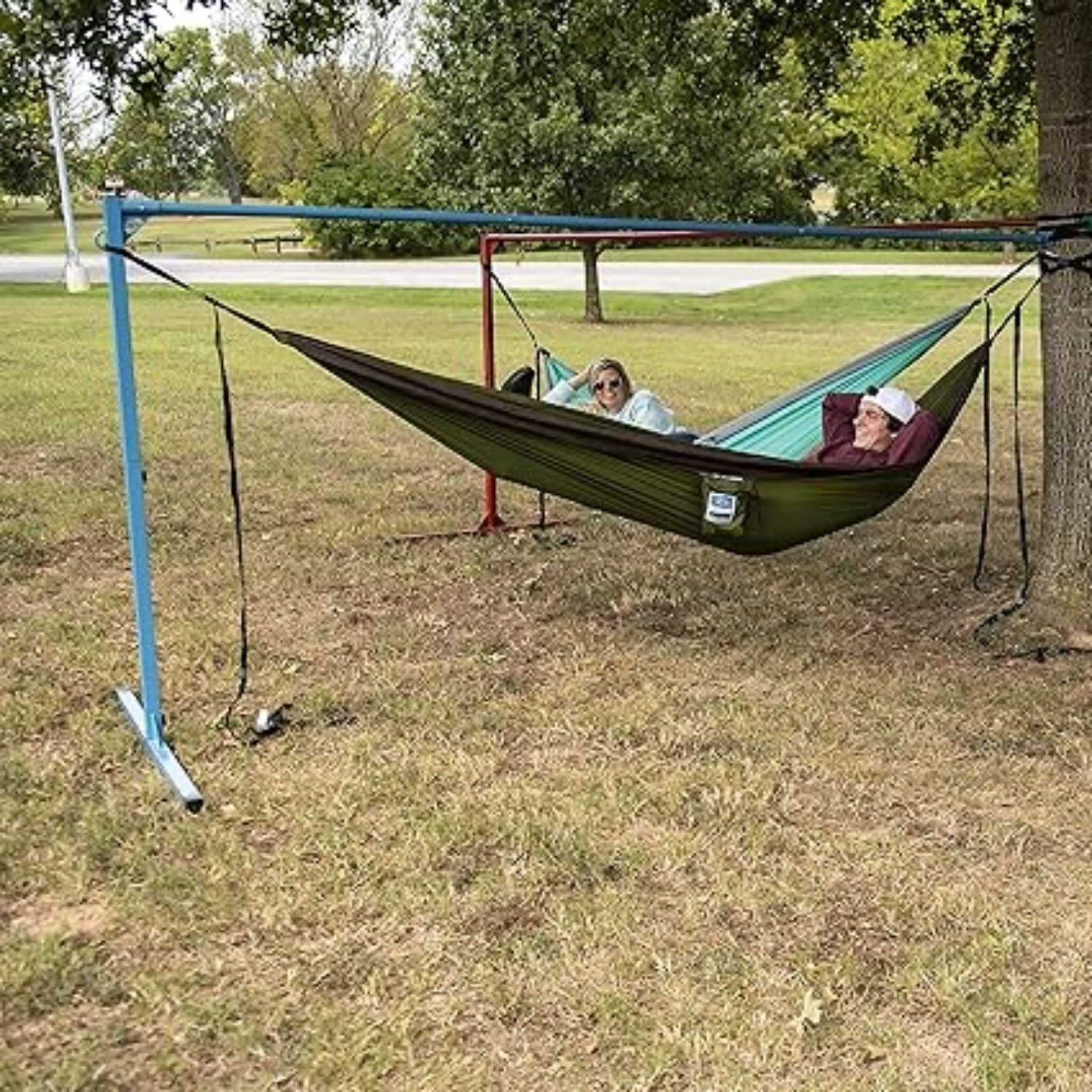 Single Point Portable Hammock Stand - Perfect for Lounging & Camping ...