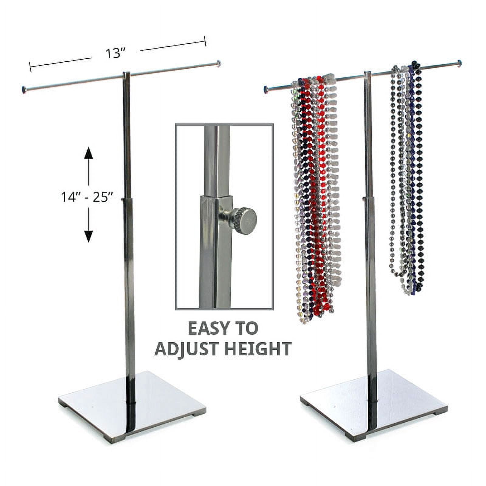 Single Pole Chrome Necklace Display - Walmart.com