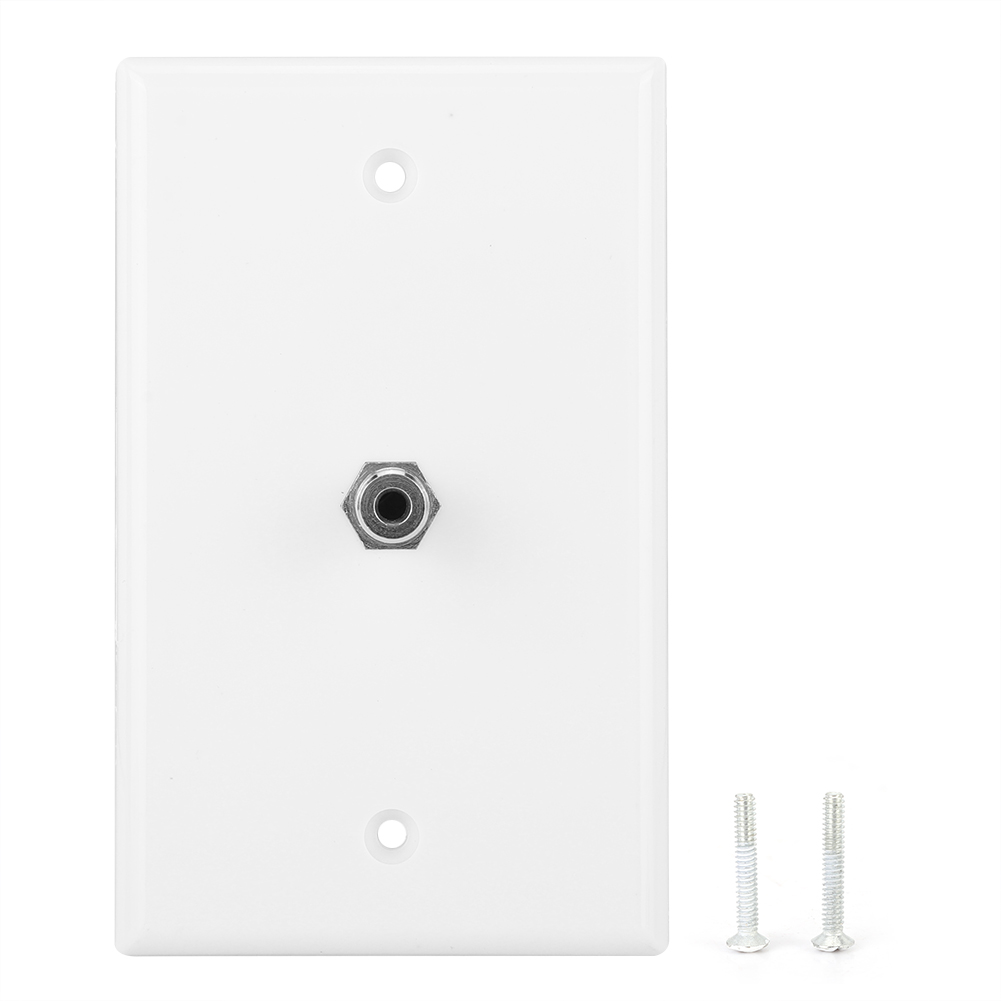 Single Port Wall Panel 3.5 D Head Information Wall Plate Panel for Home ...