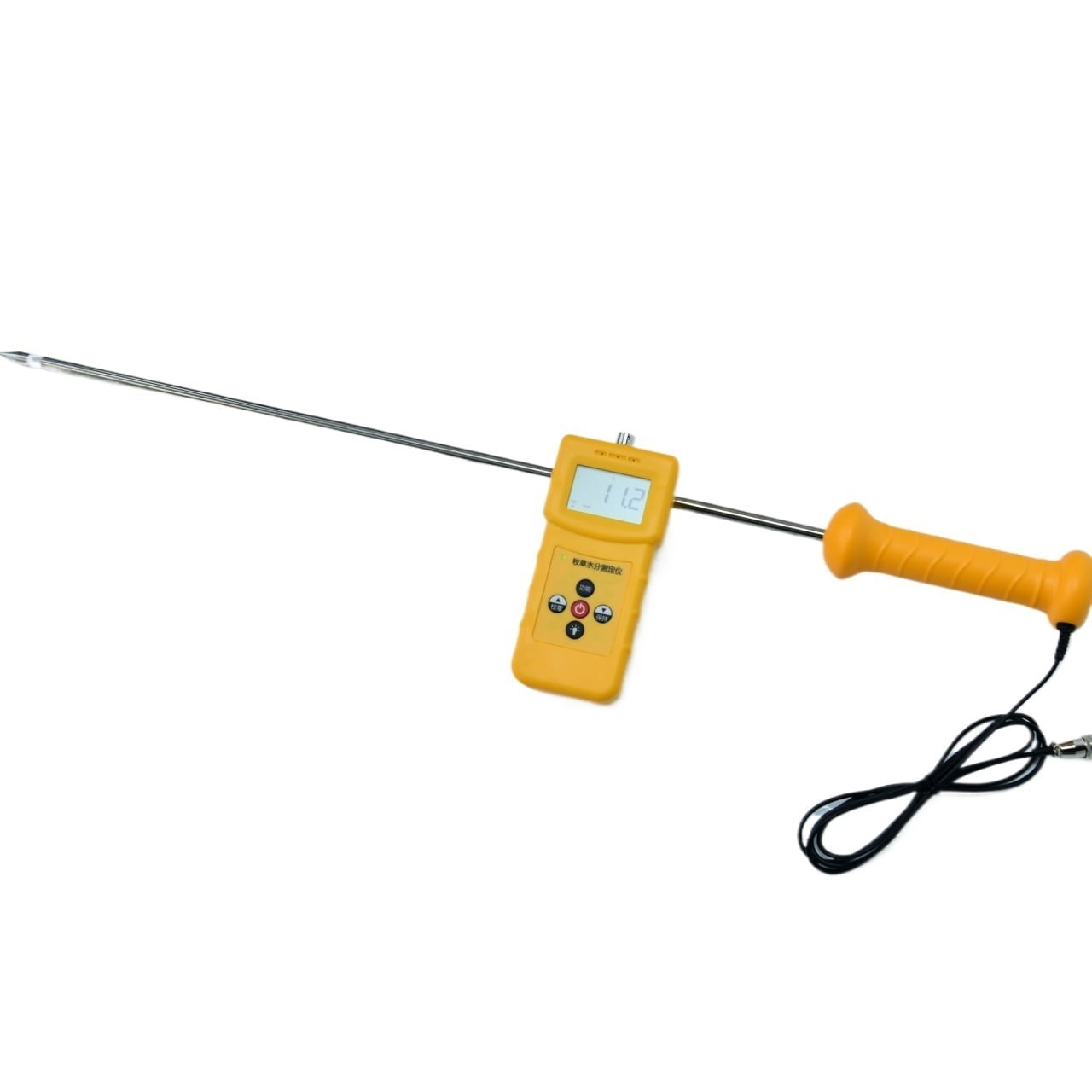 Single Probe Grass Moisture Meter, Probe Length 50CM, Measurement Range ...