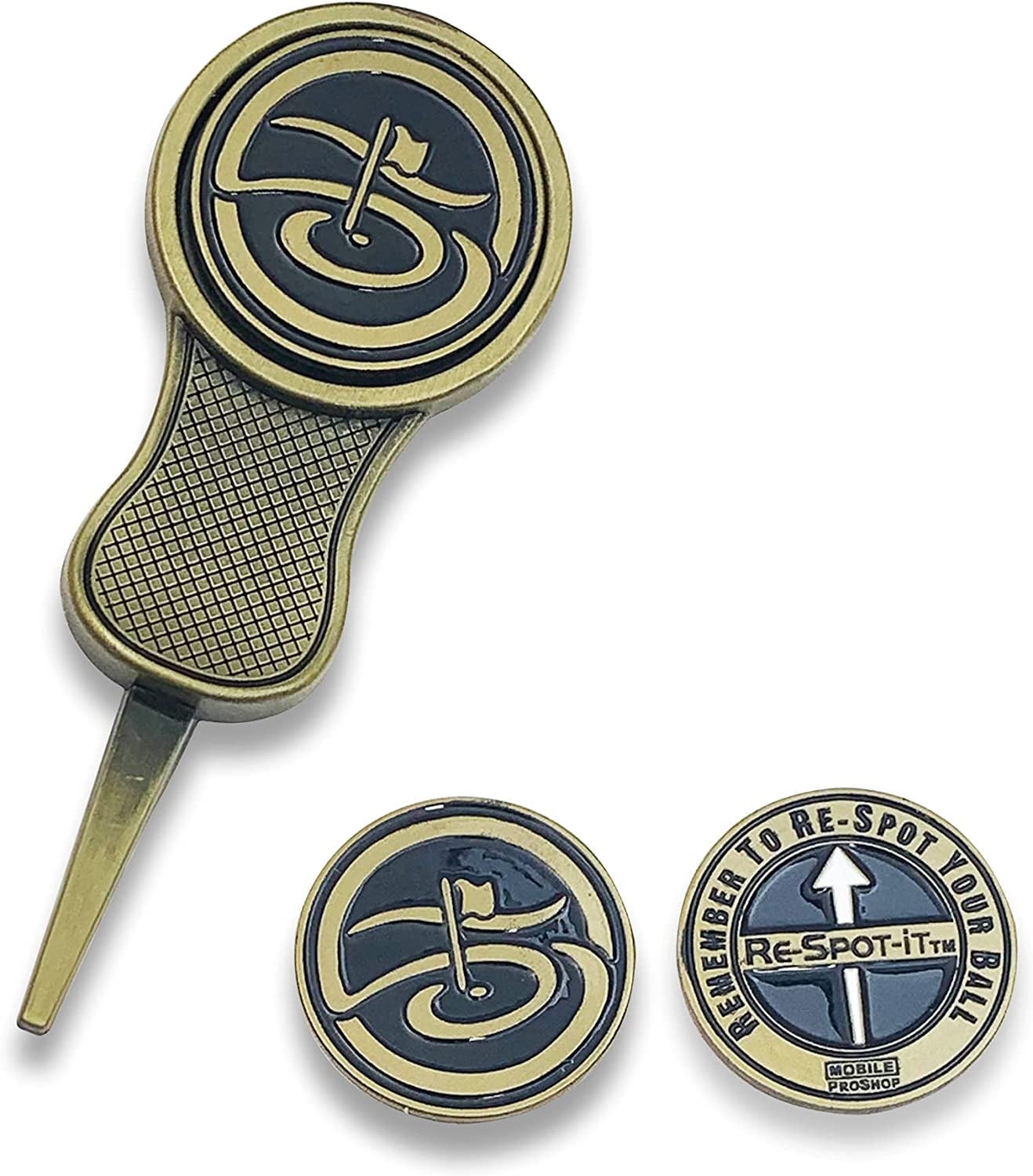 Single Prong Divot Repair Tool - Divot Tool with Removable Magnetic ...