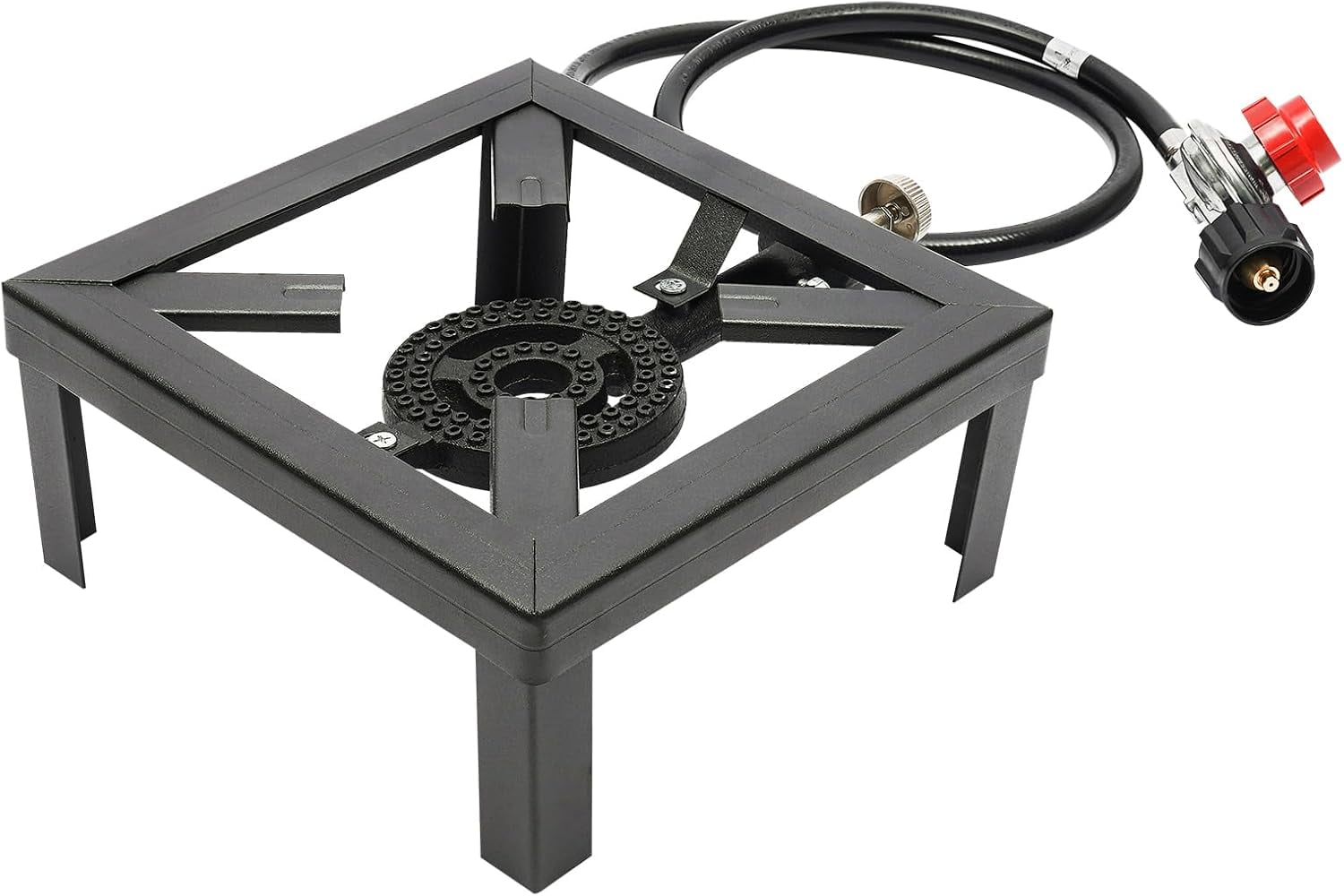 Single Propane Burner, Outdoor Gas Stove Propane Cooker with Adjustable ...