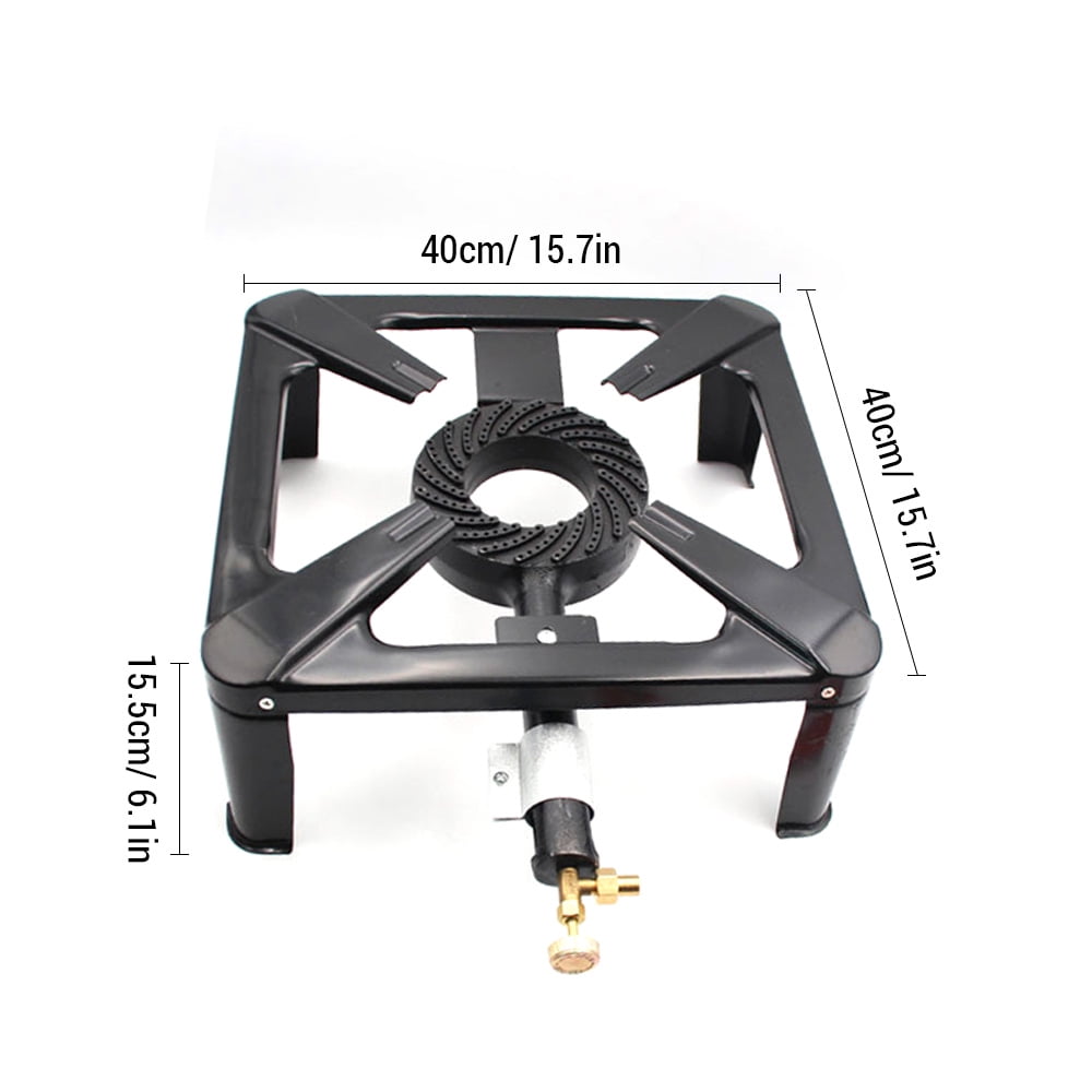 Single Propane Outdoor Burner Cast Iron Stove LPG Gas Cooker For ...