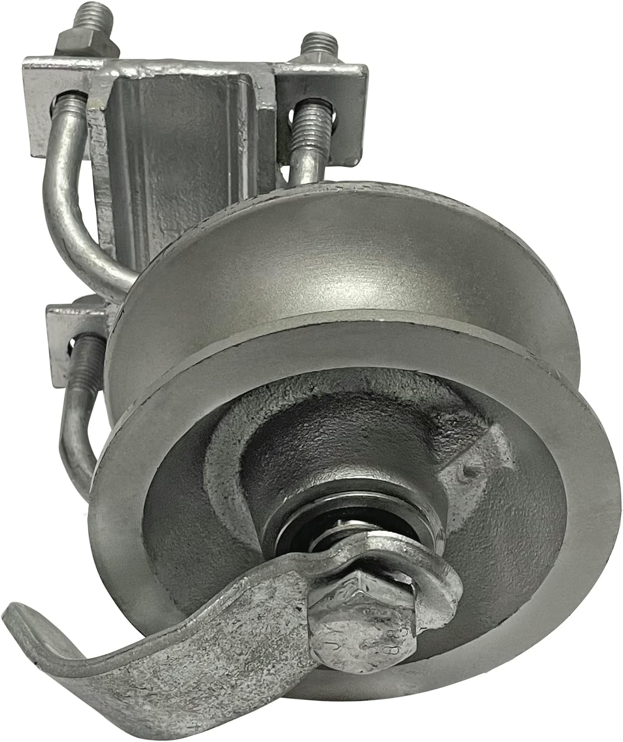 Single Rear Pipe Track Wheel for Chain Link Sliding Gates - Walmart.com