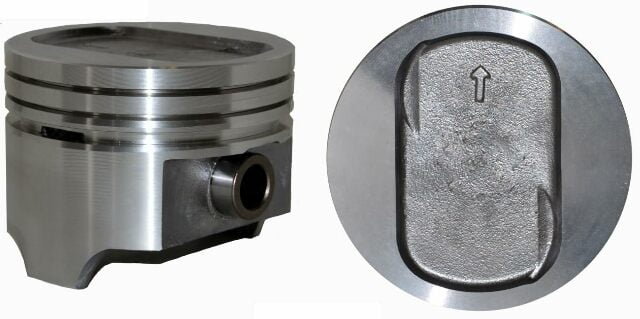 Single Rectangular Dish Top Piston for 77-93 Ford 5.8L/351W | Standard ...