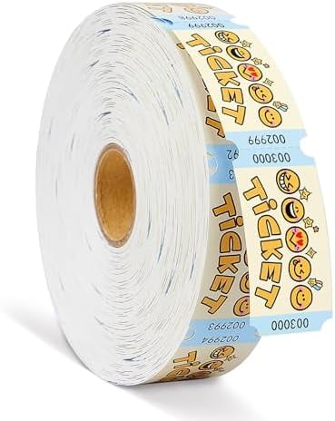 Single Roll Raffle Tickets for Events, Party Raffle Tickets for ...