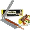 Single Row Kebab Maker Kebab Press Maker BBQ Meat Skewer Machine ...