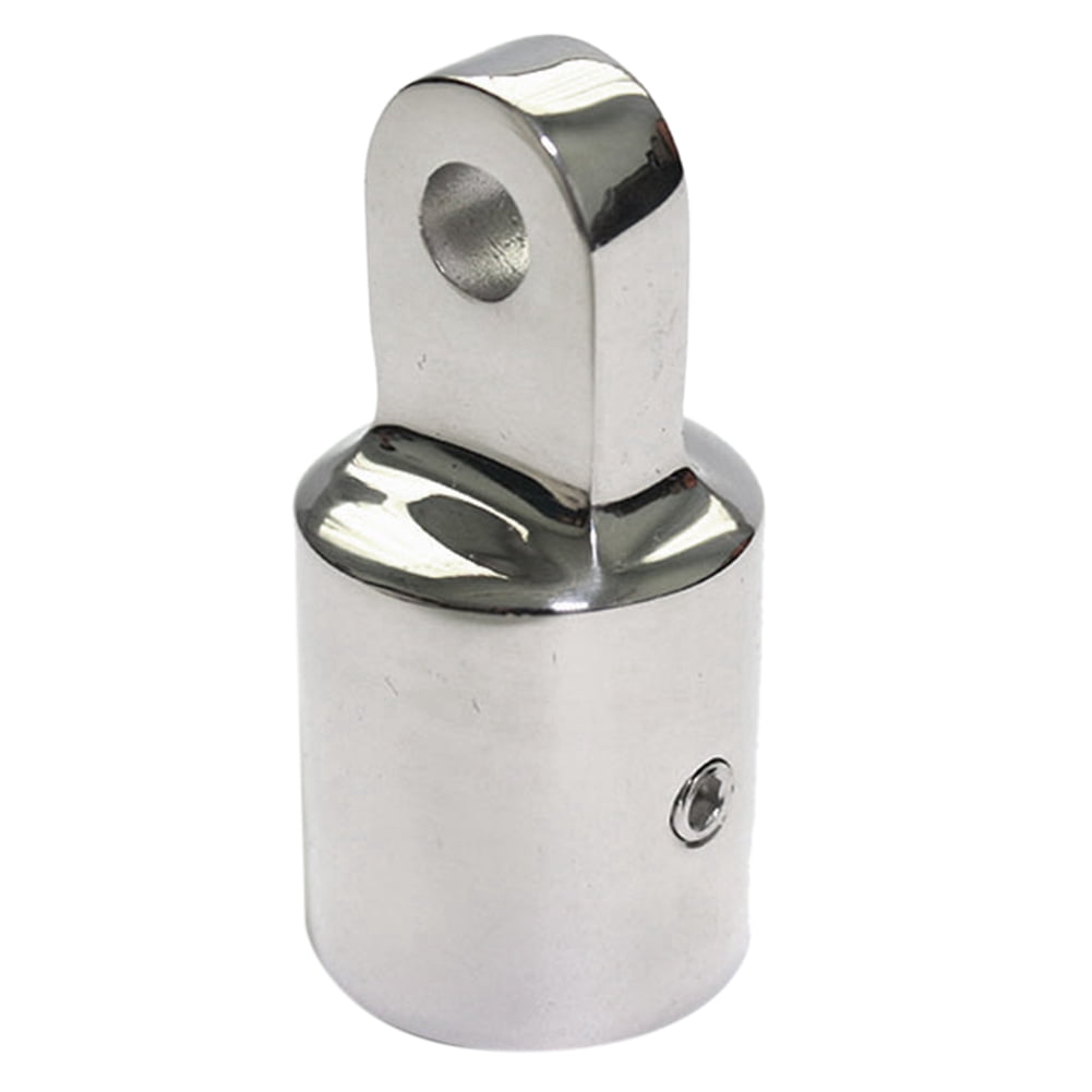 Single Screw 316 Stainless Steel 20mm Eye End Cap Bimini Top Hardware ...