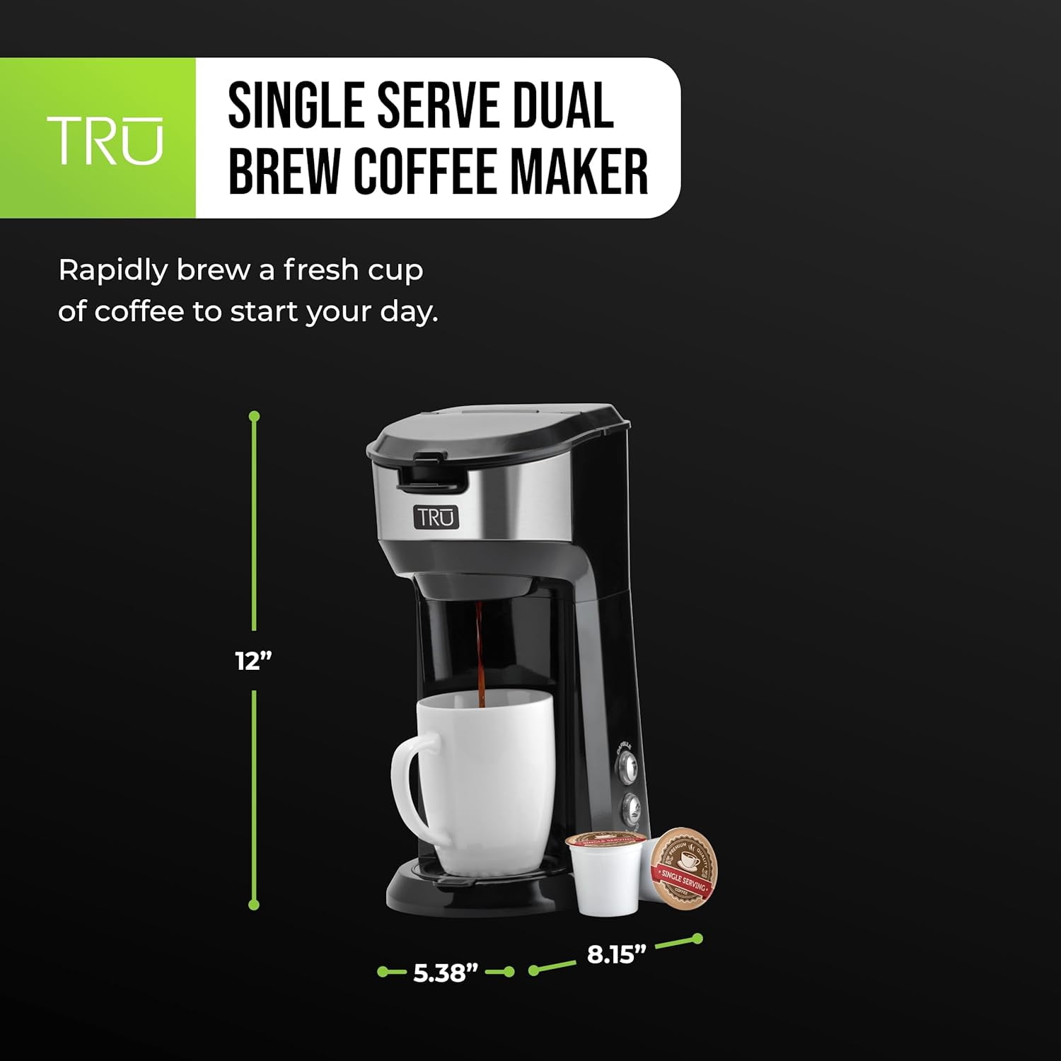 Single Serve Brew System by Select Brands - Single Cup Coffee Maker ...
