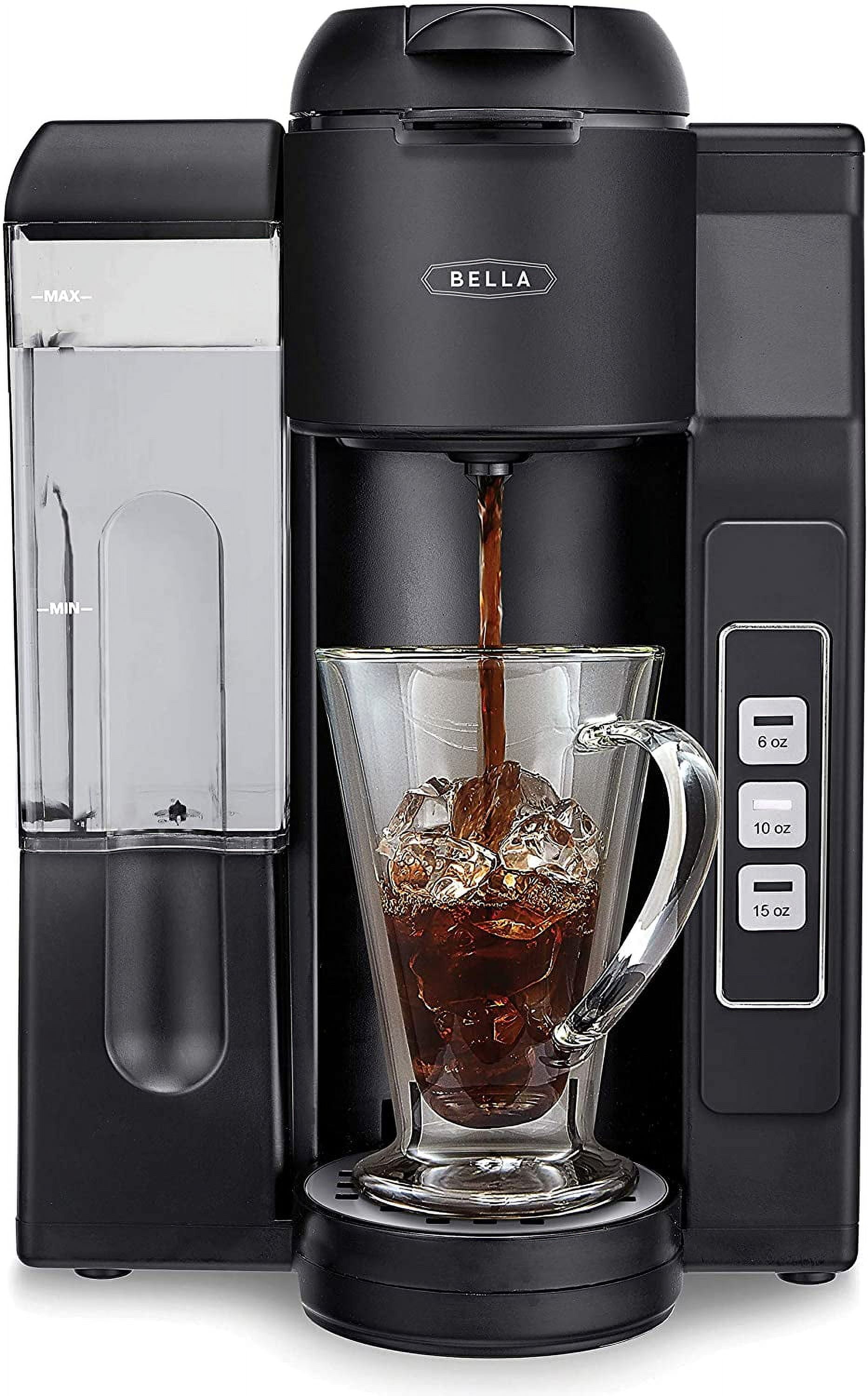 Single Serve Coffee Maker, Dual Brew, K-cup Compatible - Ground Coffee ...