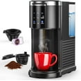 Single Serve Coffee Maker, K Cup Coffee Brewer for Capsule and Ground ...