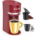 Single Serve Coffee Maker for K-Cup and Ground Coffee, Fast Brew, 6-12 ...