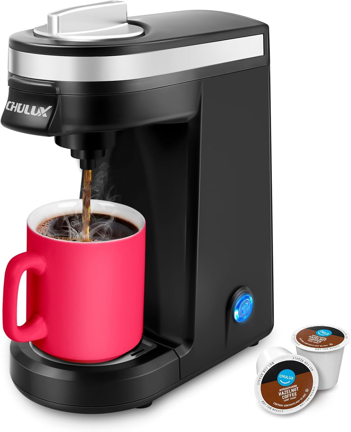 Single Serve Coffee Maker for K Capsule, Mini Single One Cup Coffee ...