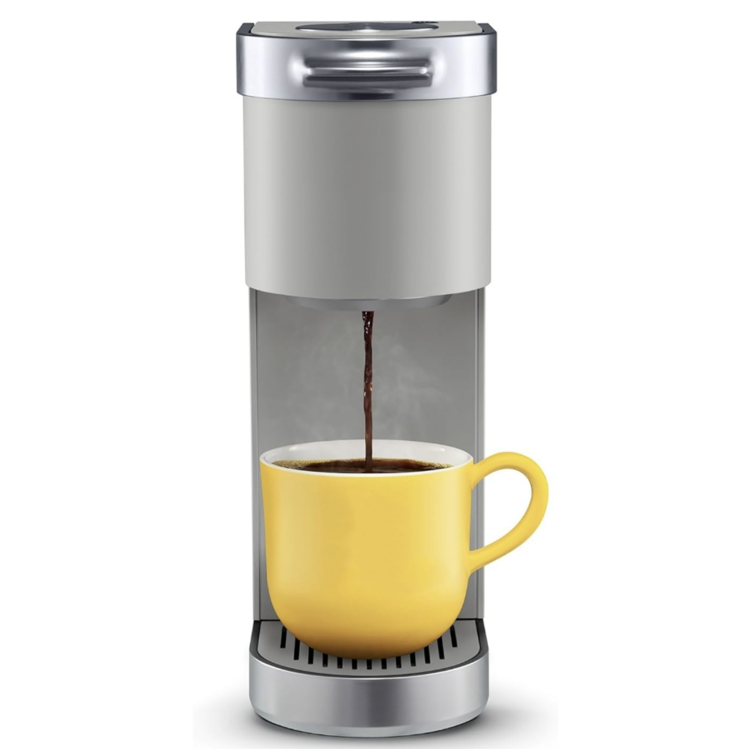 Single Serve Coffee Maker, with 6 to 12oz Brew Size, Stores up to 9 ...