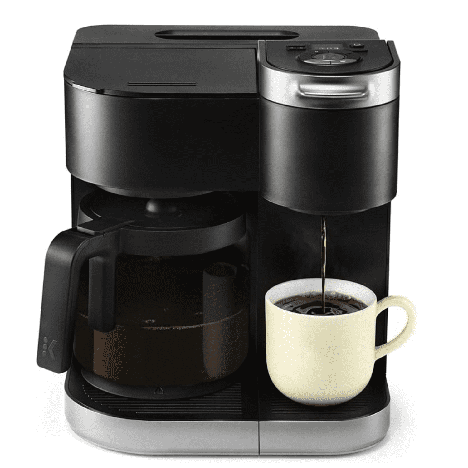 Single Serve Coffee Maker, with Multiple Brew Sizes, 60oz Removable ...