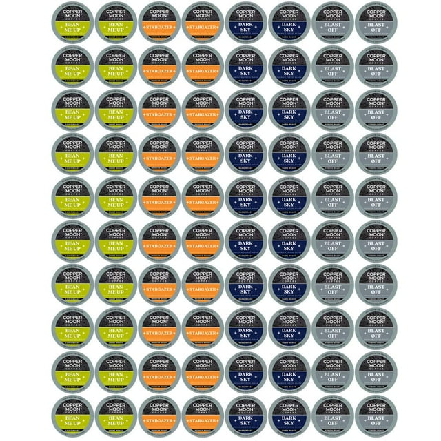 Single Serve Coffee Pods for Keurig K-Cup Brewers, Light, Medium & Dark ...