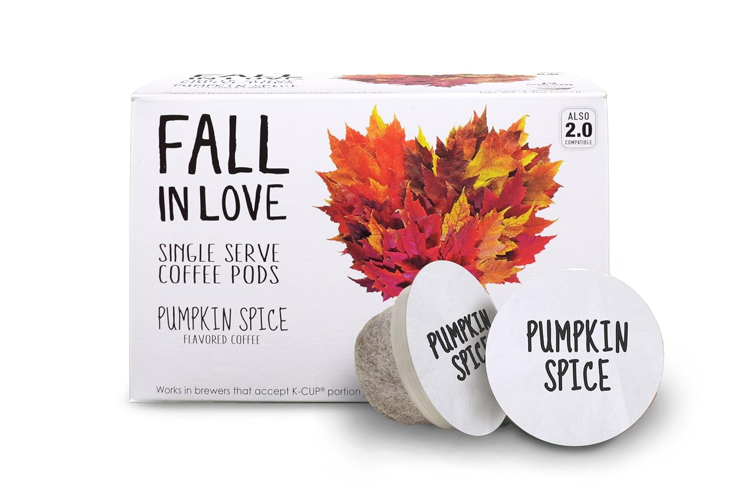 Single Serve Flavored Coffee Fall In Love Pumpkin Spice 12 Pods ...
