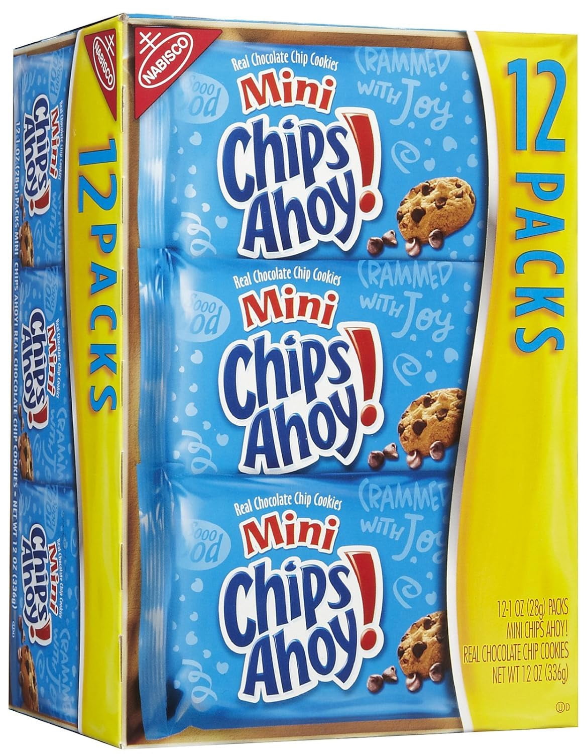 Single Serve Mini Cookies - Chocolate Chip - 1 oz - 12 pk - Walmart.com