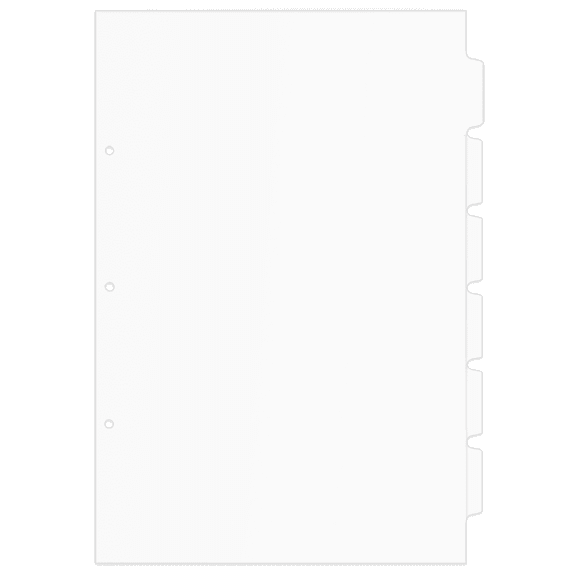 Pocket Dividers Binders
