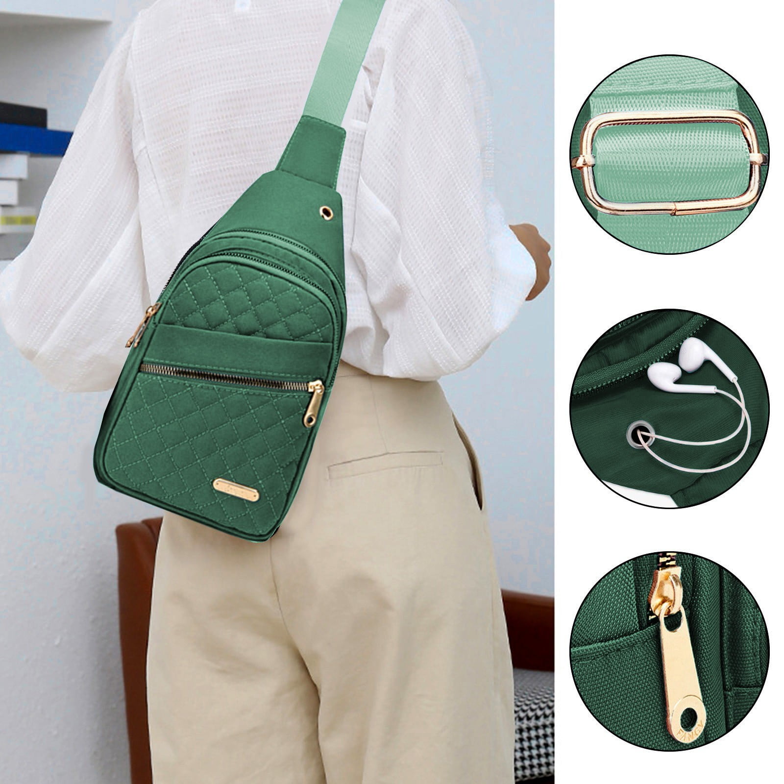 Single Shoulder Crossbody Bag,Large Capacity Watertight Backpack With ...