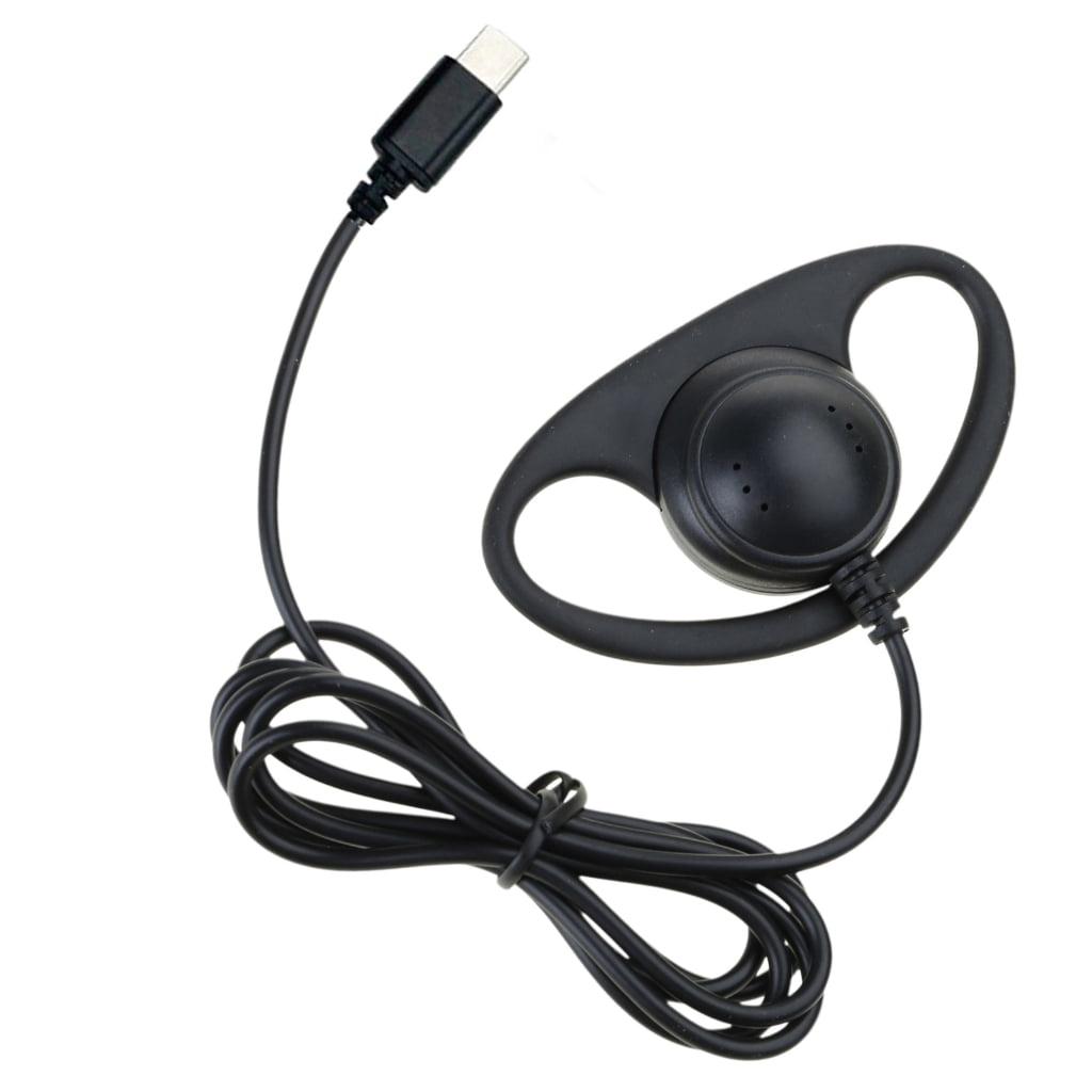 Single Side Earbud Headphones Stereo Ear Hook Earphone Removable USB C ...